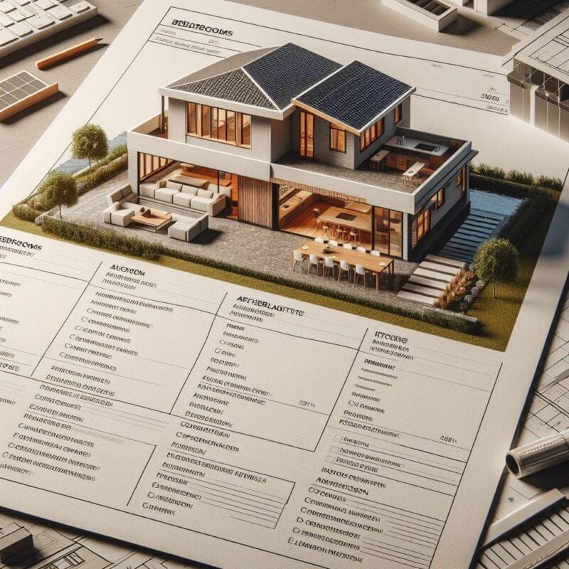 1.1 Custom Builder Design Brief Custom Homes - Wisteria Homes