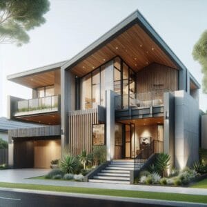 Modern Steep Roof Home Designs - Wisteria Homes