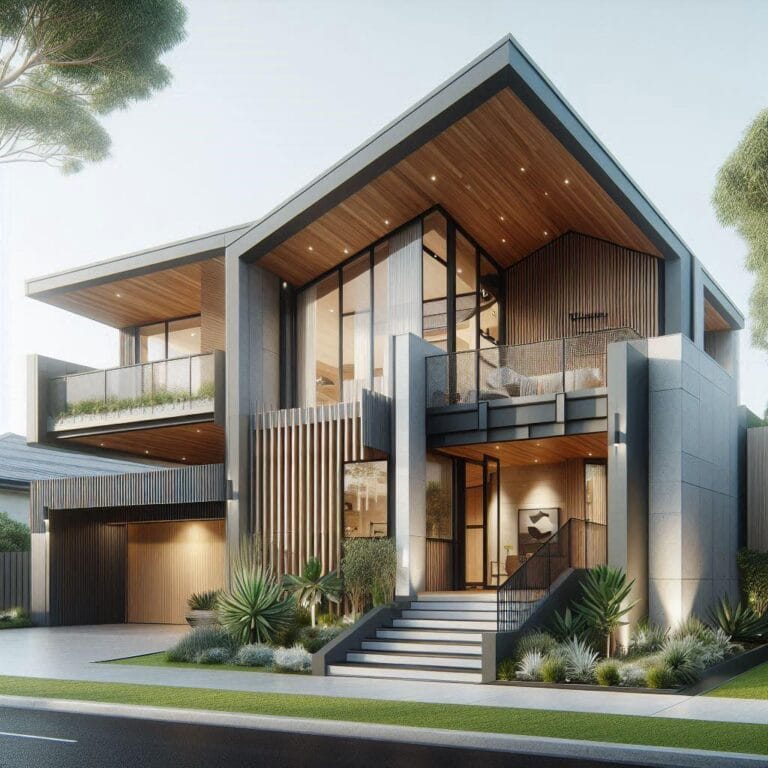Modern Steep Roof Home Designs - Wisteria Homes
