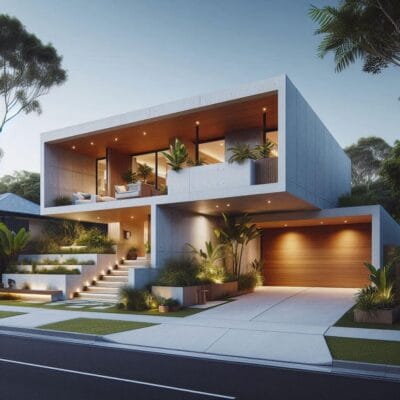 Building a House with a Parapet Roof - Wisteria Homes