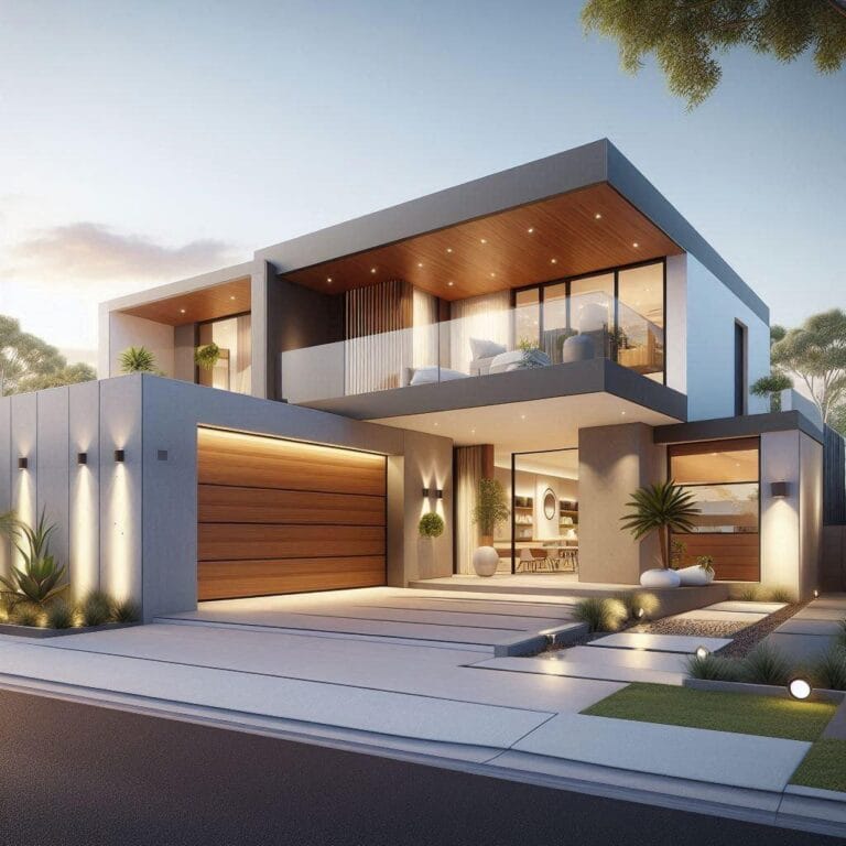 Modern Designed Flat Roof Houses - Wisteria Homes