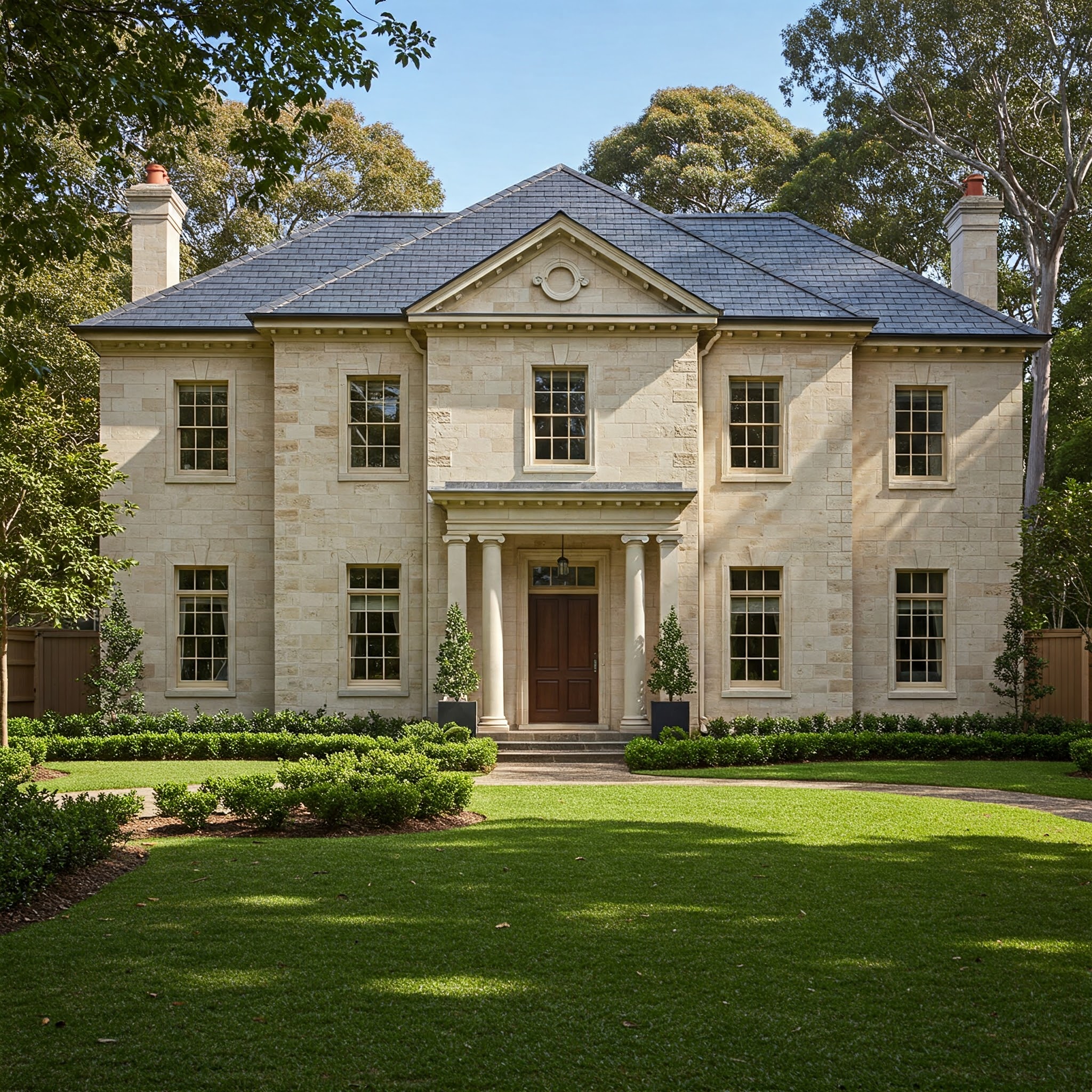 Building A Georgian Home Brisbane - Wisteria Homes