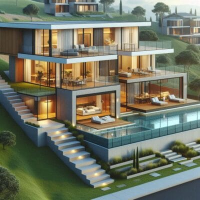 Building a House on Sloping Land - Wisteria Homes