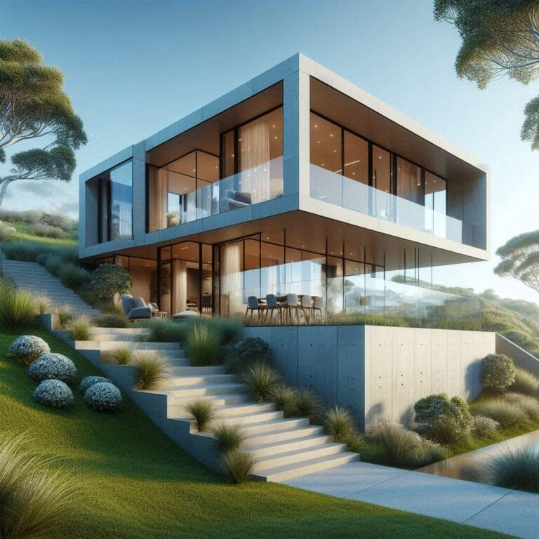 Building a House on Sloping Land - Wisteria Homes