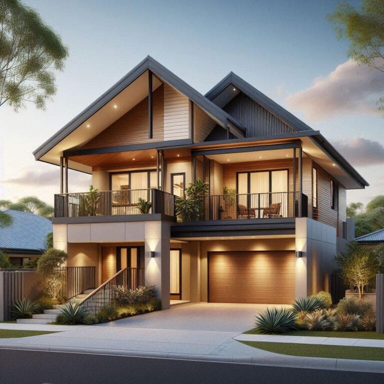 Modern Steep Roof Home Designs - Wisteria Homes